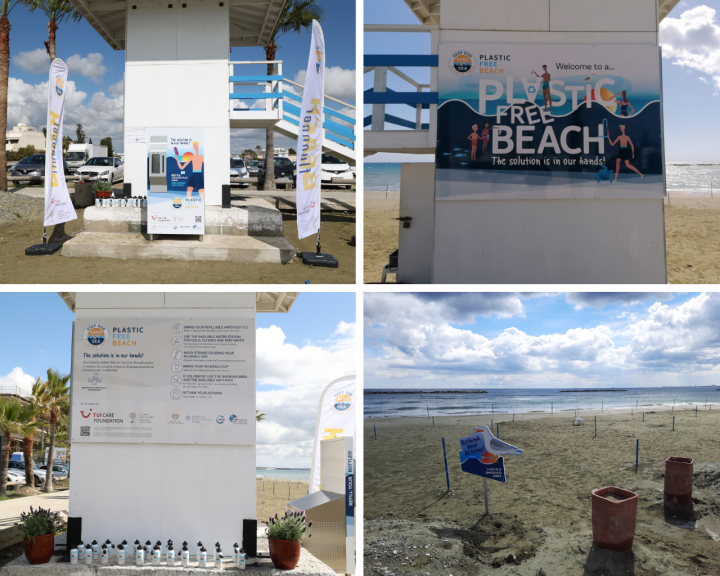 Yiannades “Plastic Free Beach” – Sand Sea Plastic Free