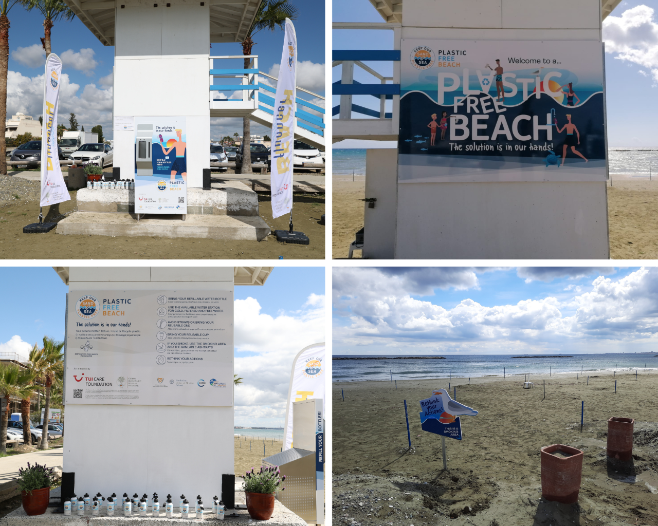 Yiannades “Plastic Free Beach” – Sand Sea Plastic Free